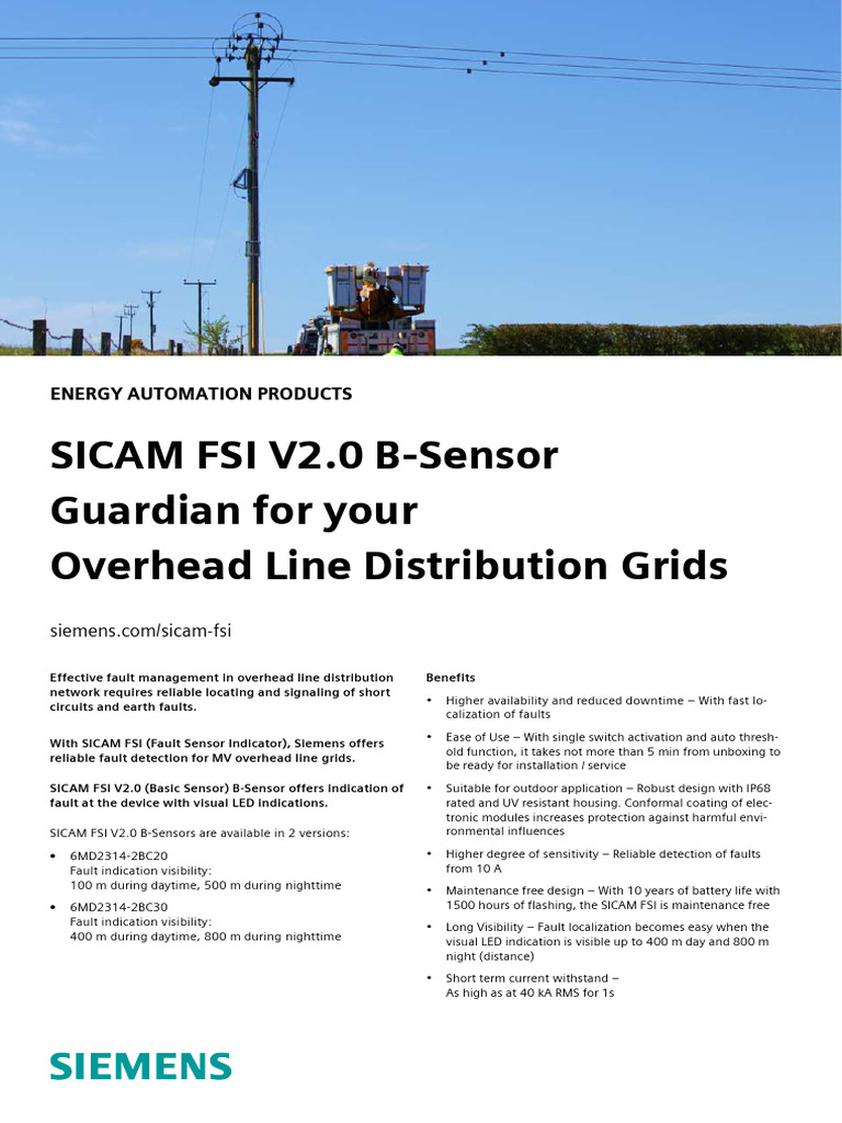 SICAM FSI Profile | PDF