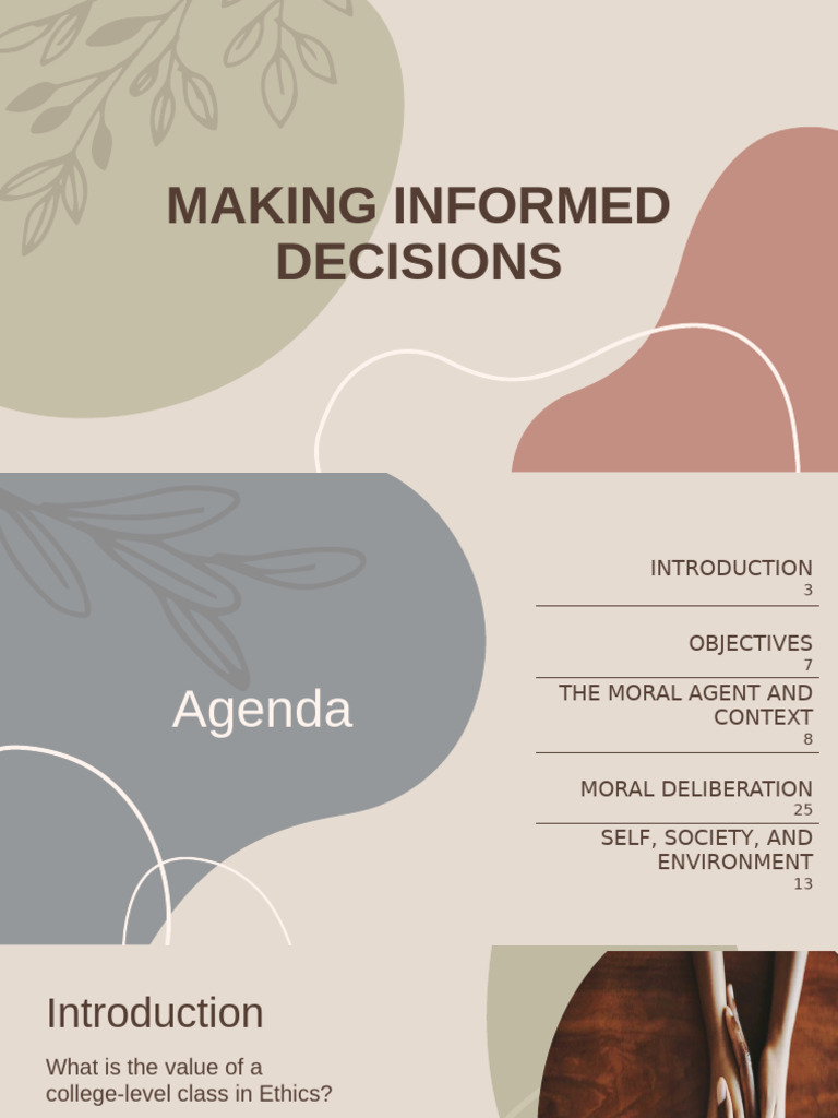 Making Informed Decisions 1 | PDF