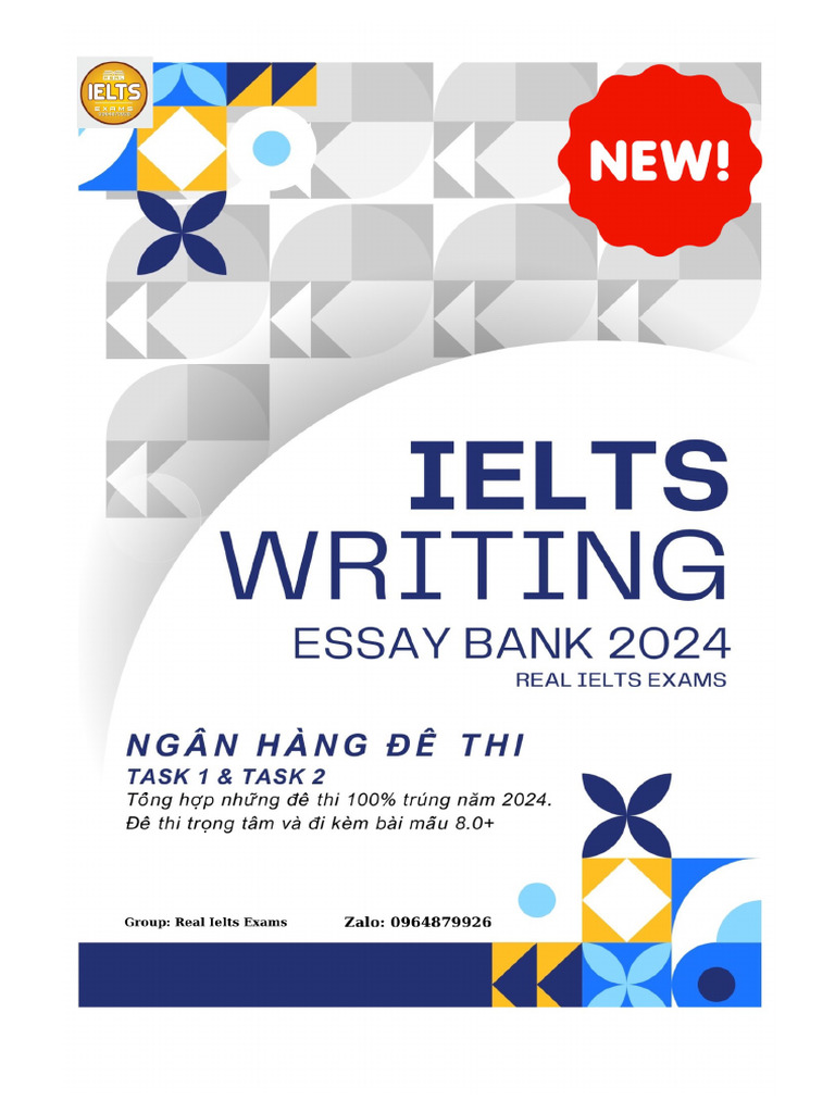 Ielts Writing Essay Bank 2024 Vol 2 | PDF