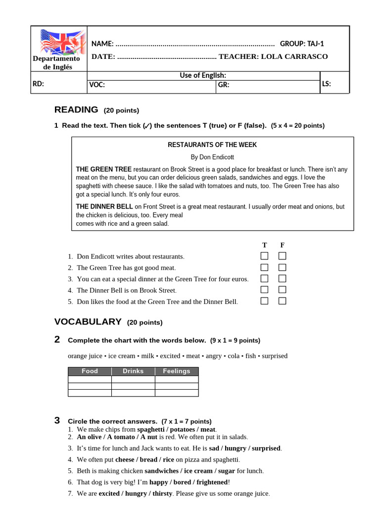Unit 5 Test | PDF
