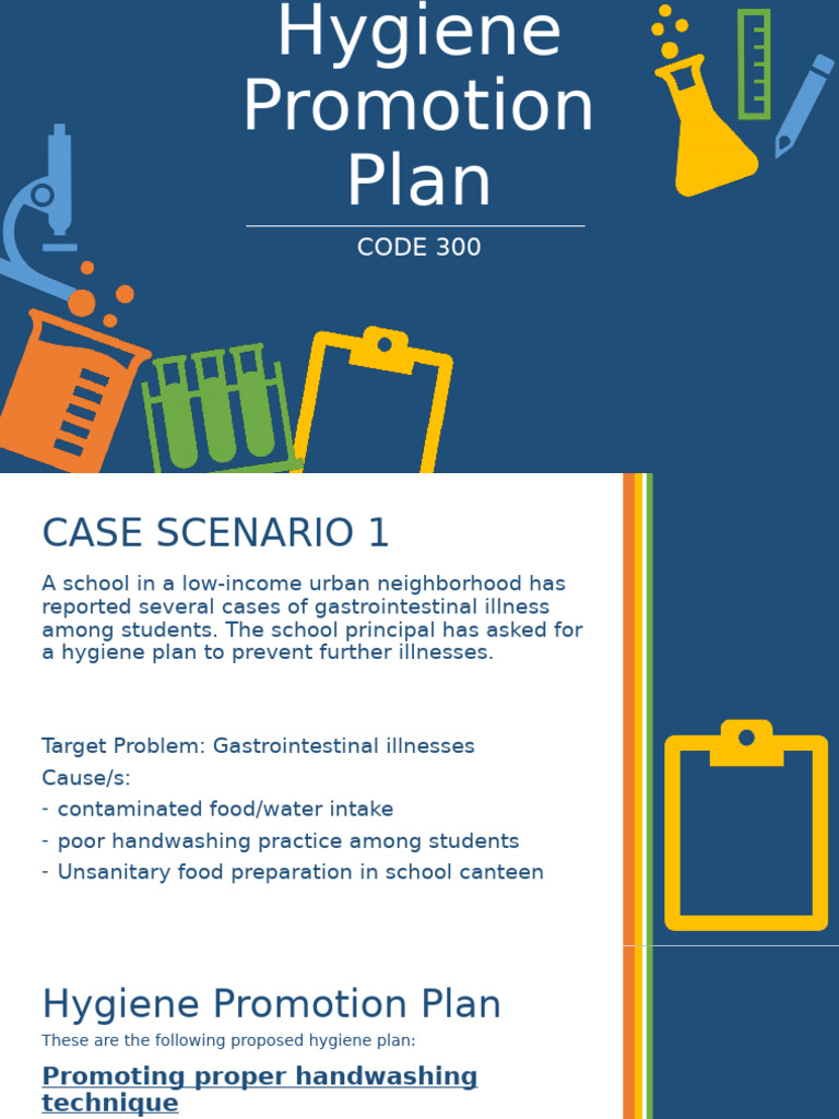 Hygiene Promotion Plan | PDF