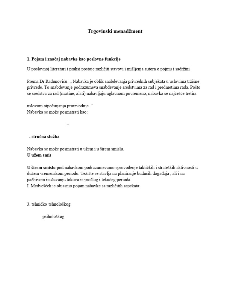 Skripta Za Ispit | PDF