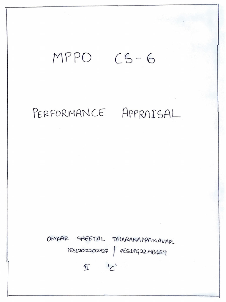 Mppo CS-6 | PDF