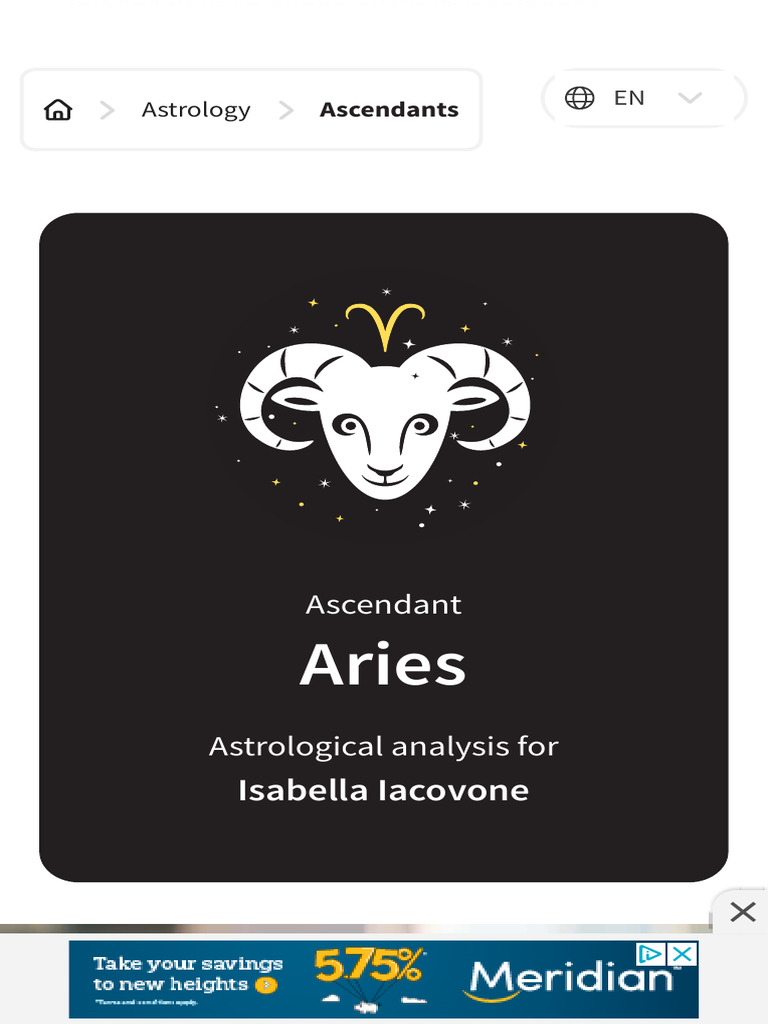 Calculate Your Rising Sign Sagittarius Sun Aries Rising | PDF