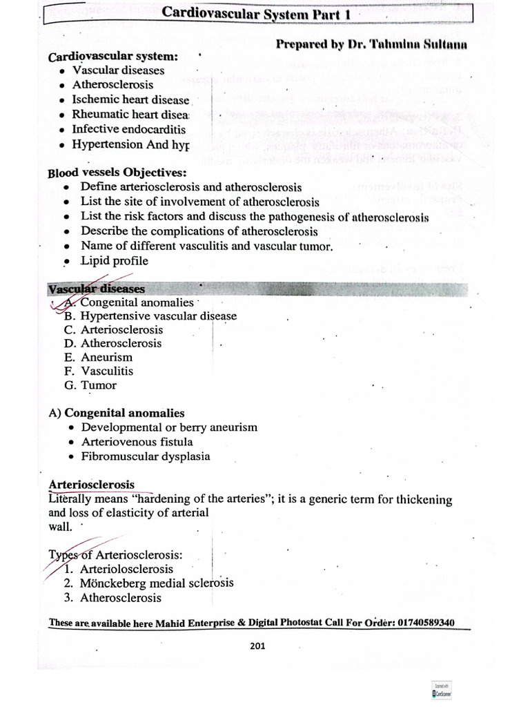 Systemic Pathology Item-01 | PDF