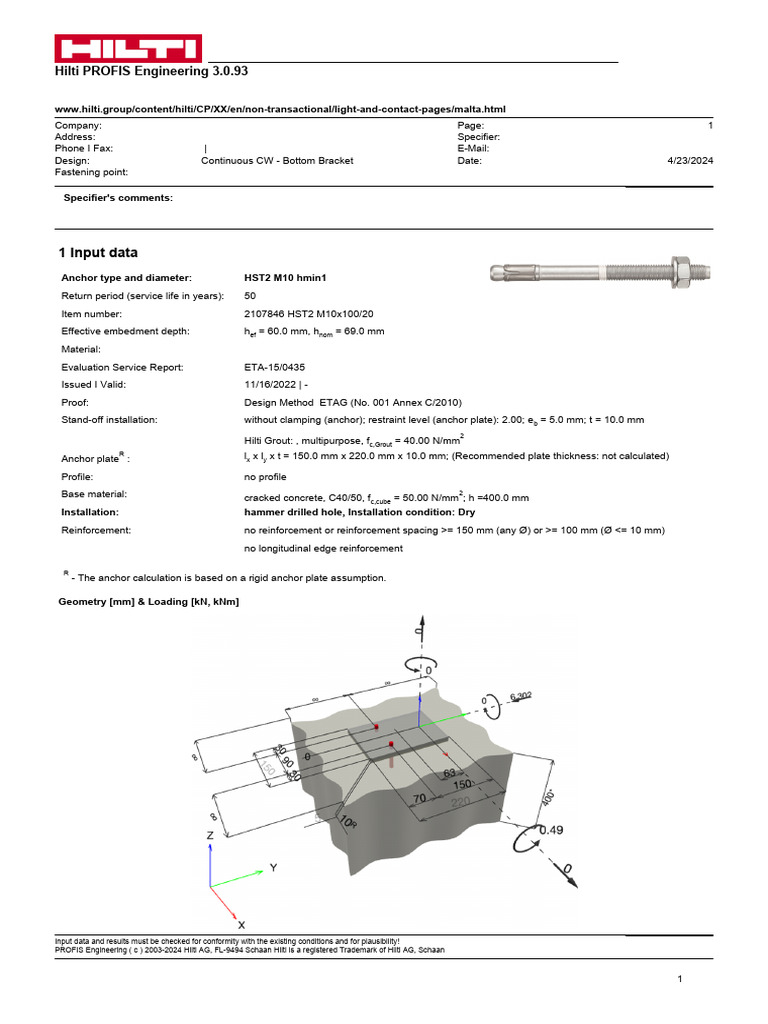 RT - Continuous CW - Bottom Bracket | PDF