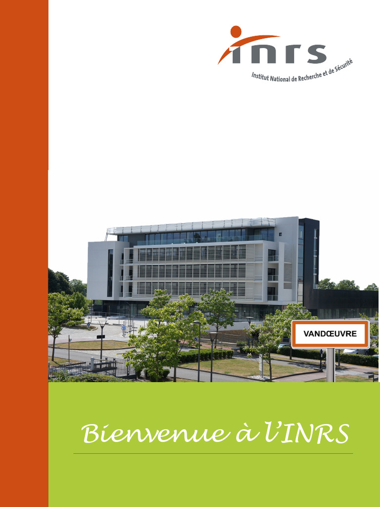 Livret Accueil Stagiaires Formation Inrs Vandoeuvre | PDF