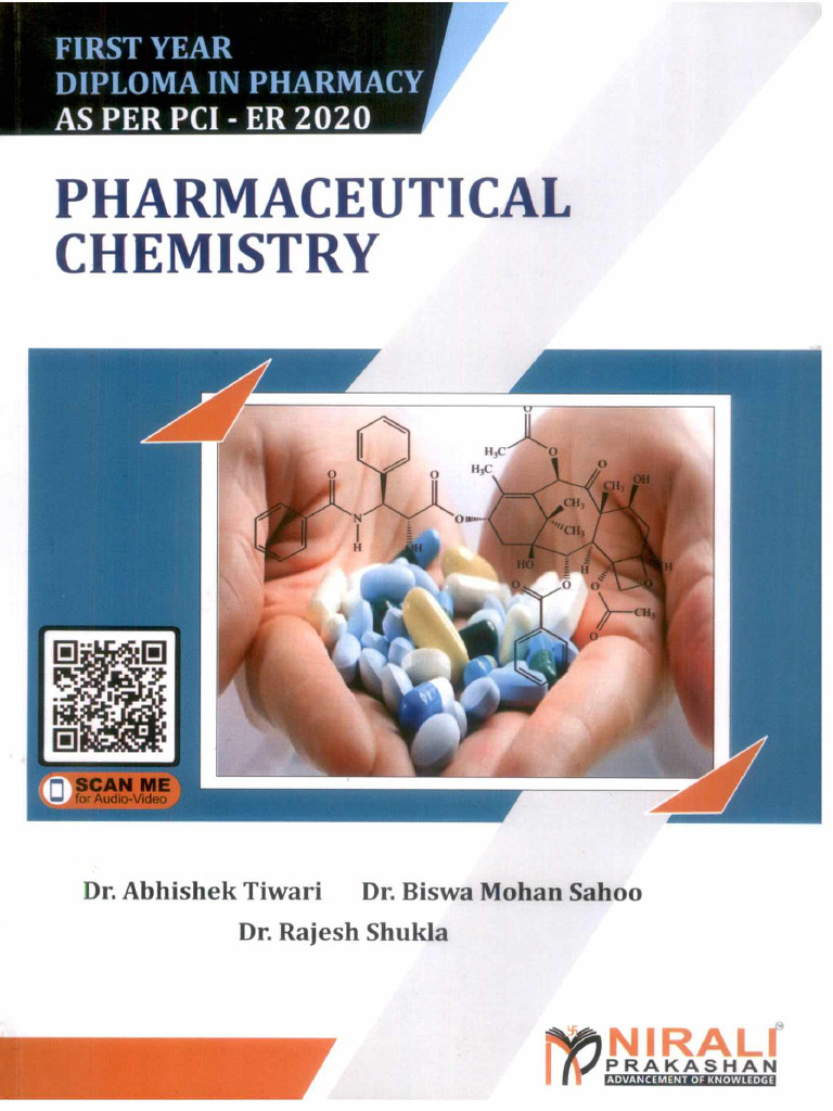 Pharmaceutical Chemistry Book | PDF