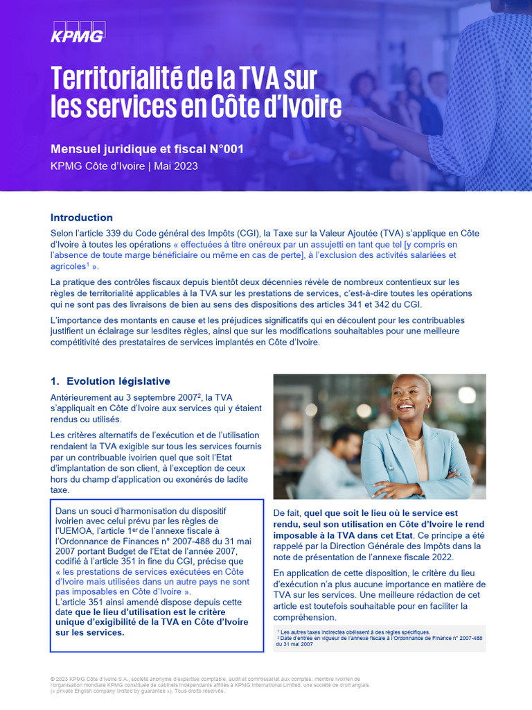 Territorialité TVA | PDF