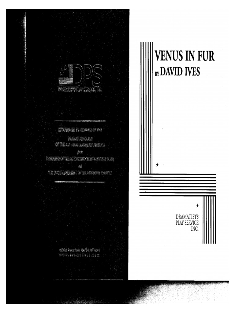 Venus in Fur (Play) | PDF