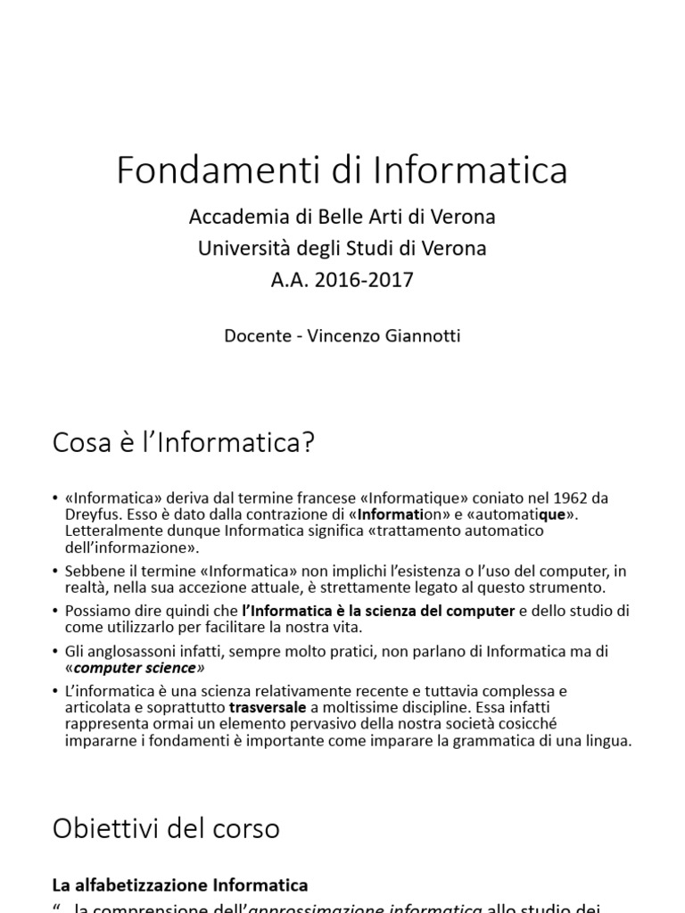 Capitolo 1 - Introduzione | PDF