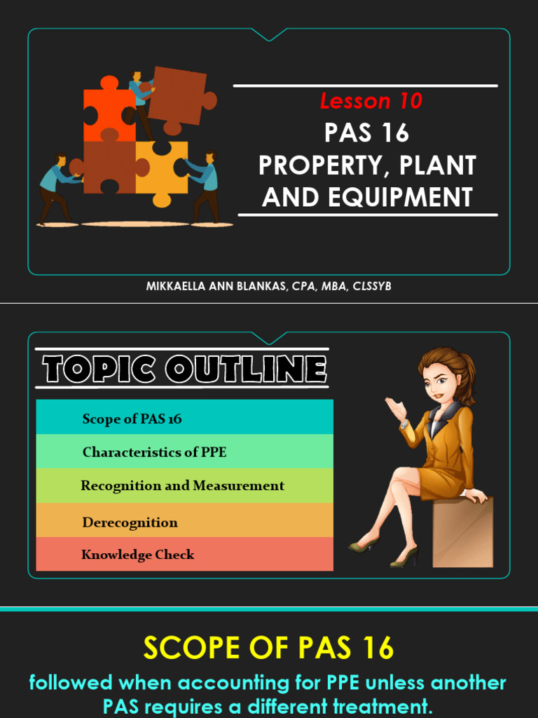 PAS 16 Property, Plant and Equipment | PDF
