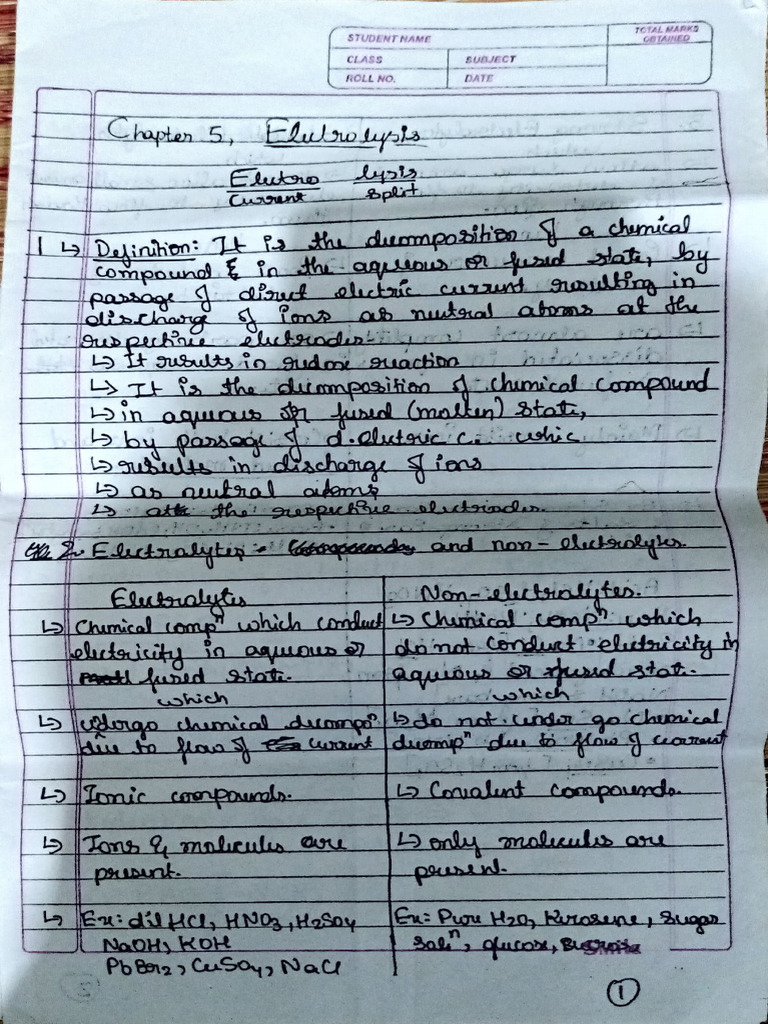 Chemistry Chapter -5 | PDF