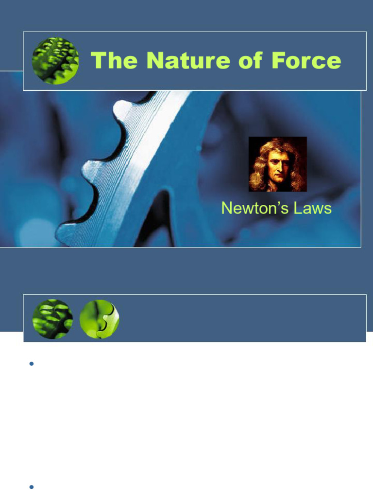 Nature of Force 1 | PDF