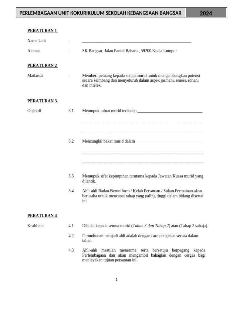 1 Perlembagaan | PDF