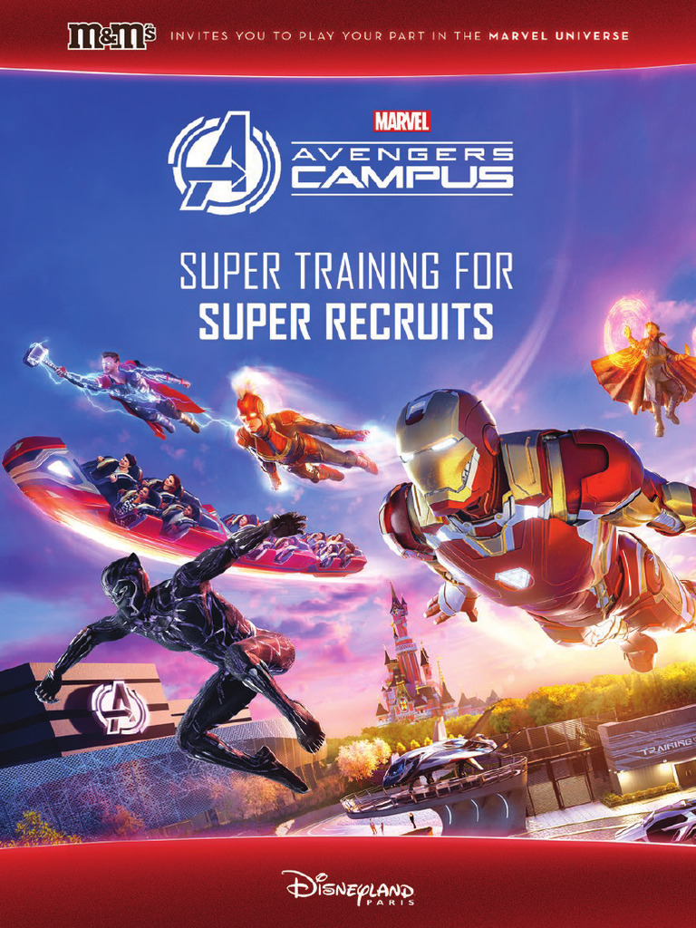 Avengers Campus Activity Book_English_M&Ms | PDF