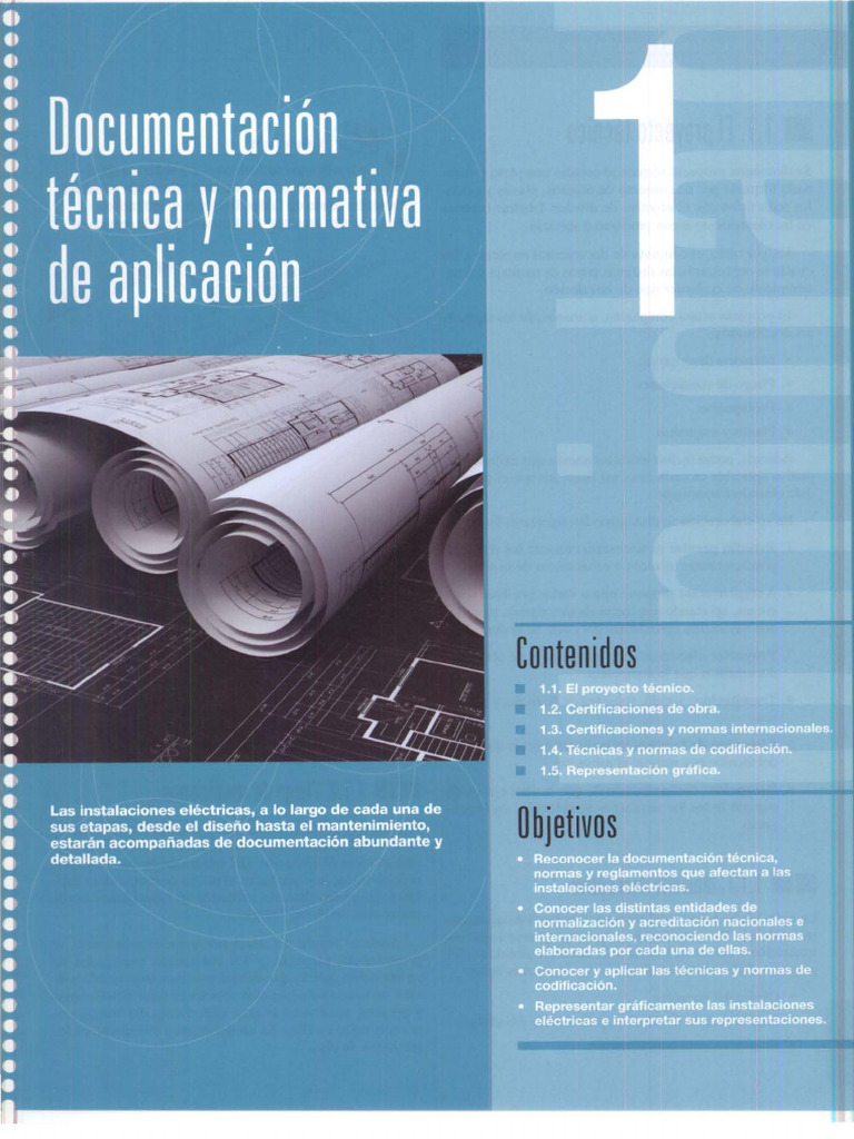 Tema 1. Documentacion Tecnica y Normativa de Aplicacion | PDF