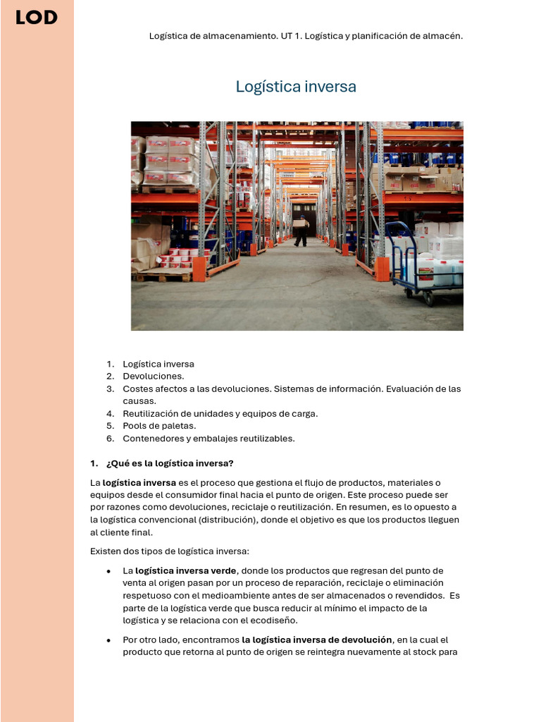 Logística Inversa | PDF