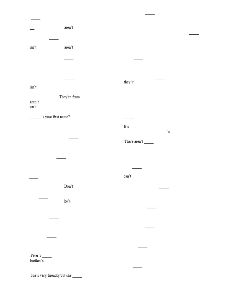 Placement Test | PDF