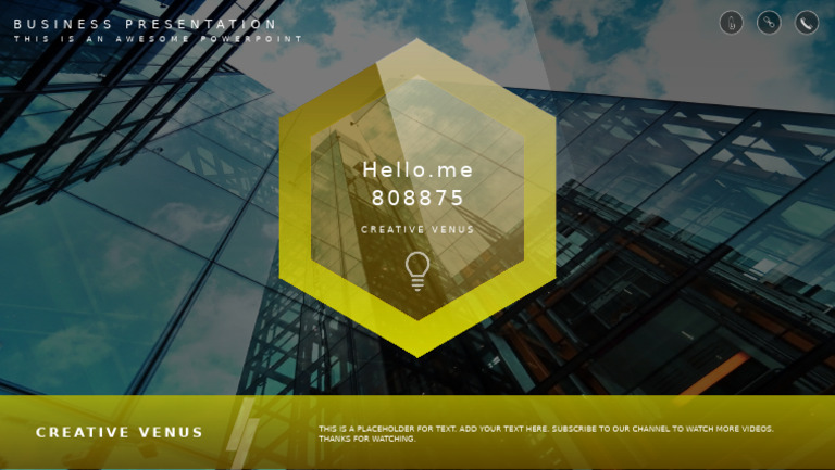 How To Design A Very Creative Cover Slide in Microsoft Office ...