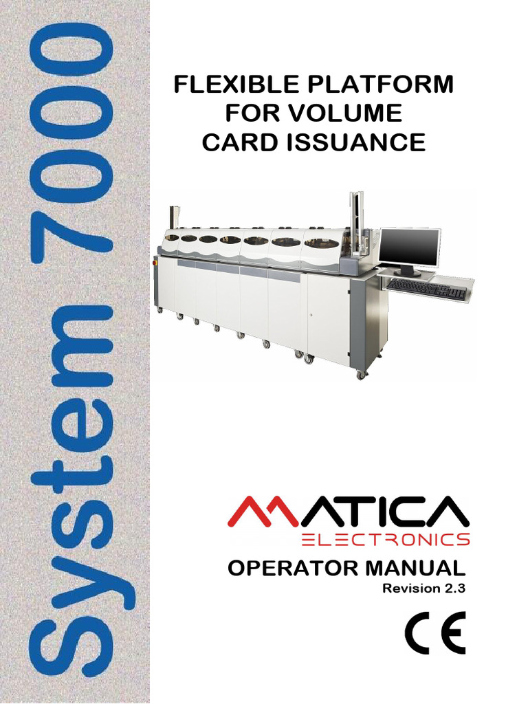 S7000 OperatorManual 2.3 | PDF