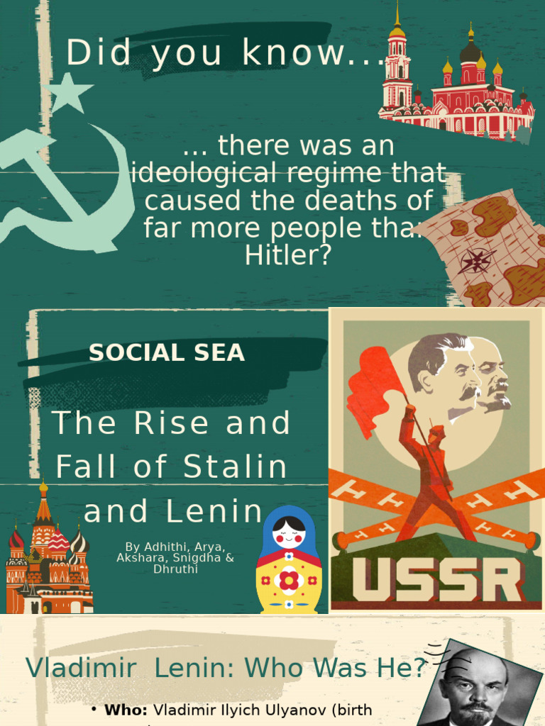 The Rise and Fall of Stalin and Lenin (1) | PDF