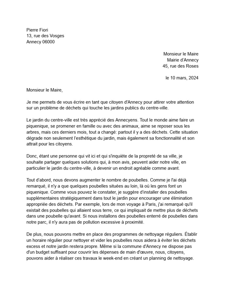 lettre B2 2 | PDF