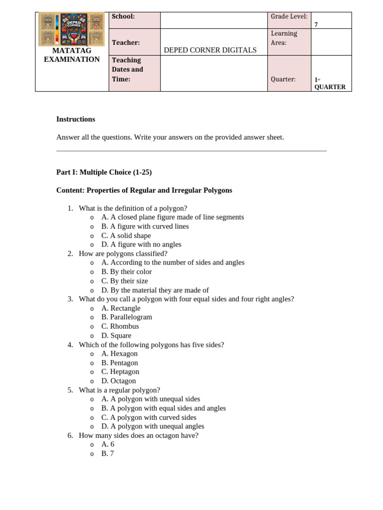 Science Deped Corner Digitals | PDF