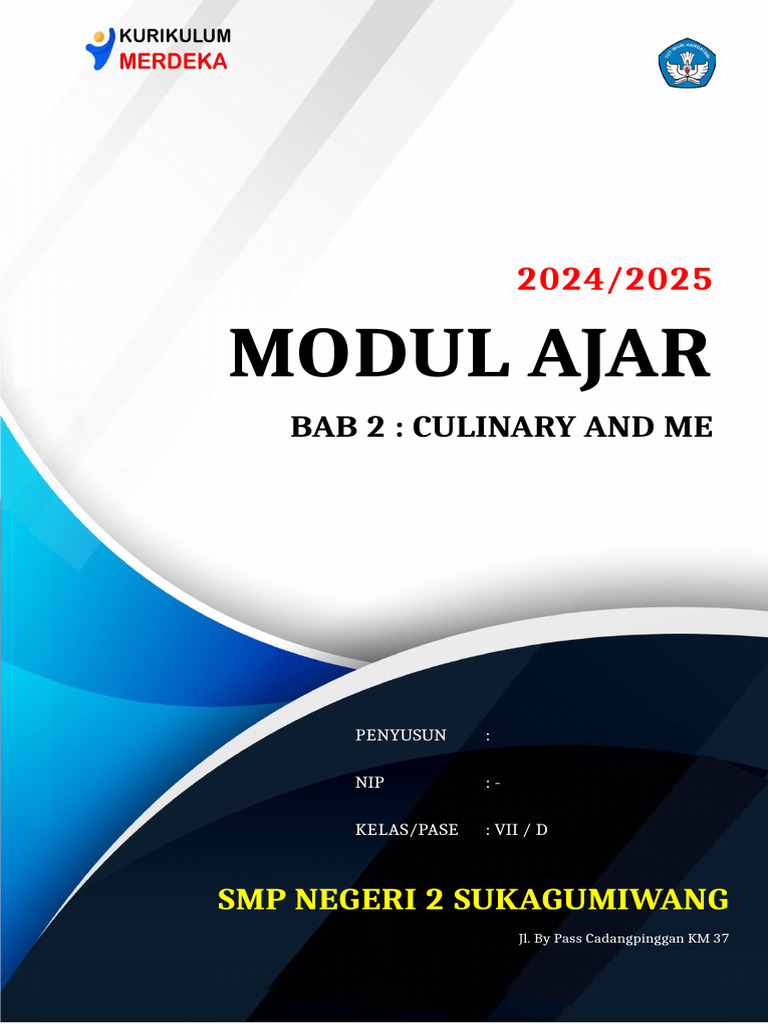 MA B. Inggris Kls 7 Sem 1 - 2 | PDF