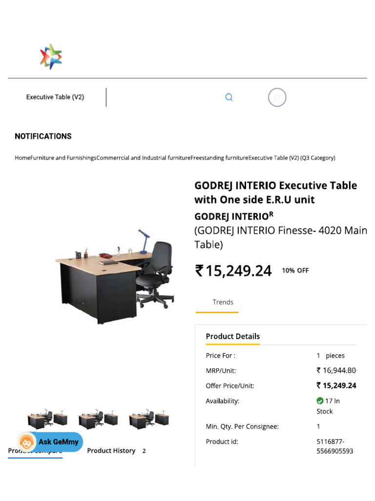 10 Executive Table + ERU | PDF