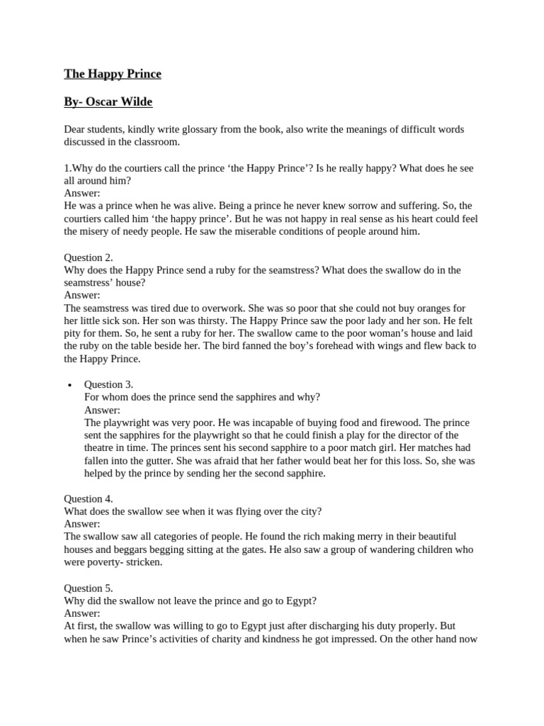 CONLIB TheHappyPrince 20240801162006 | PDF