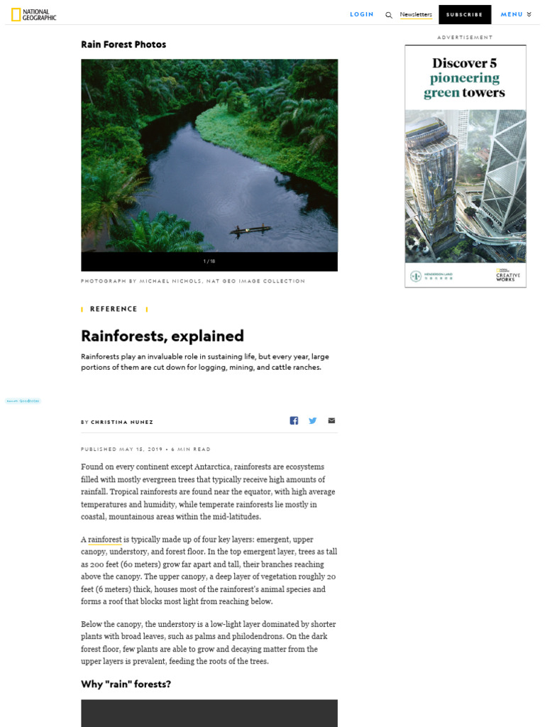 National Geographic Article | PDF