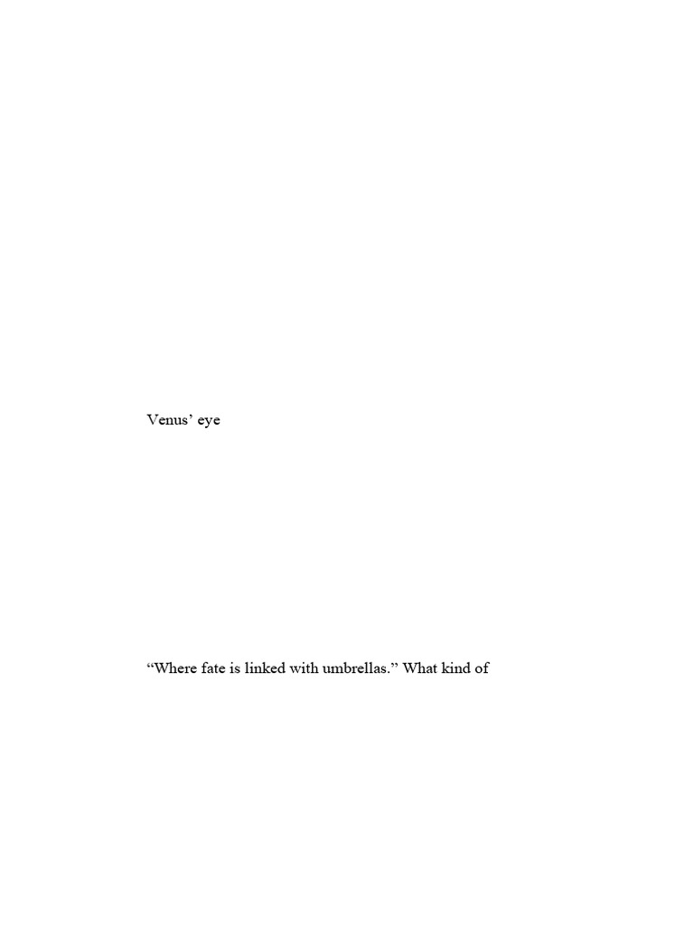 Grade 7 - Rain - Notes | PDF