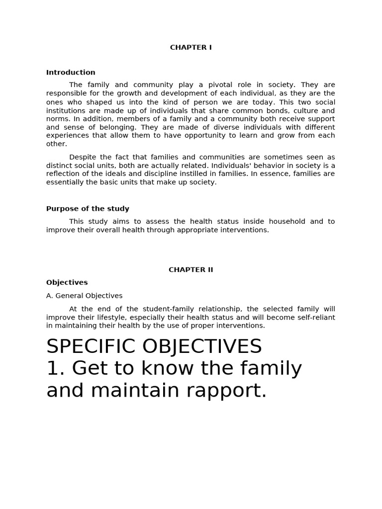 Family Case Study | PDF