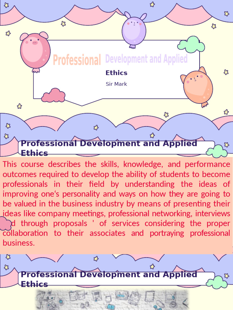Prof Dev | PDF