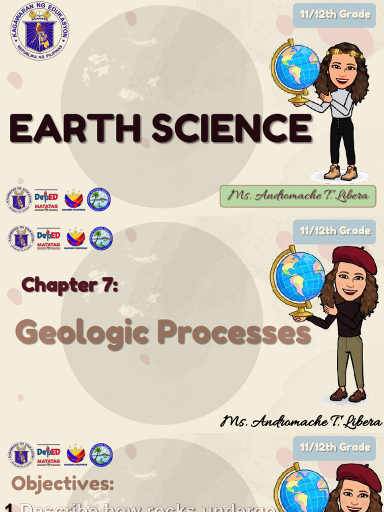Earth and Life - Chapter 7 Geologic Processes | PDF