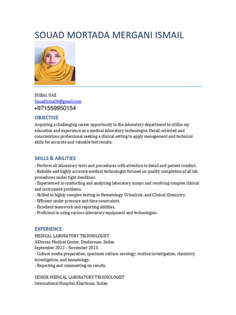 Souad_Mortada_CV | PDF