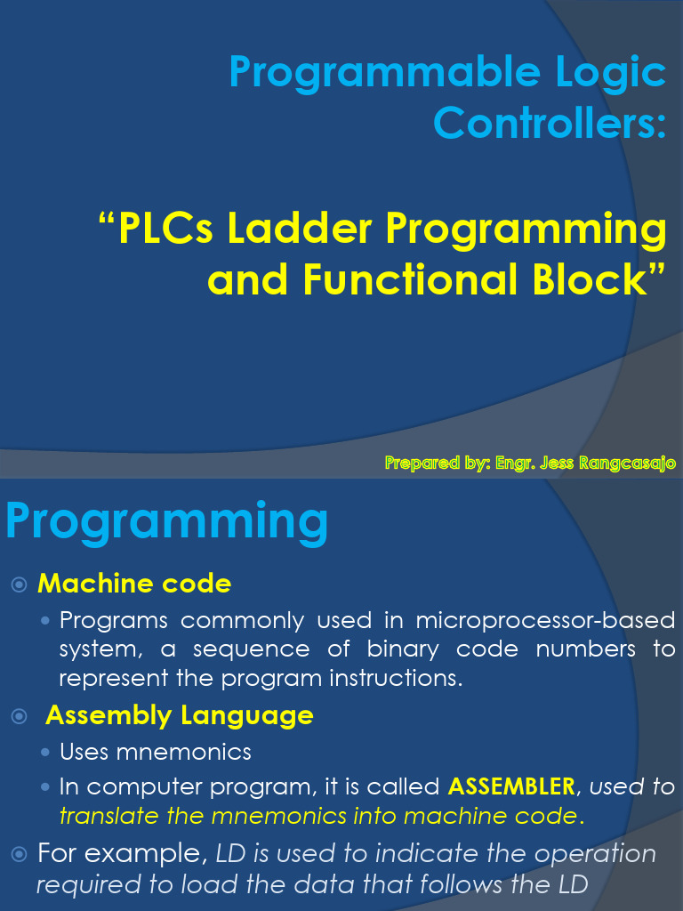 PLCs Programming | PDF