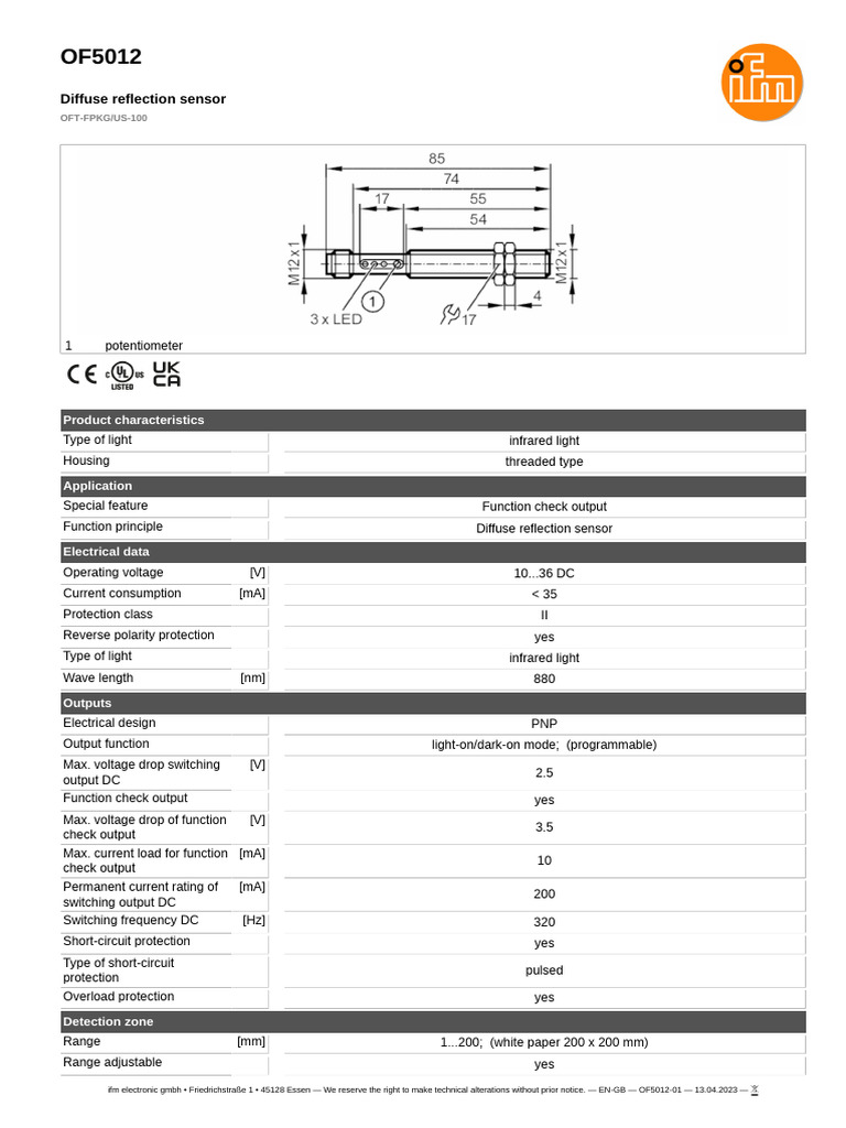Of5012 01 - en GB | PDF