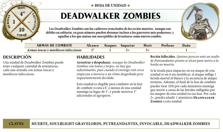 Spa Deadwalker Zombies | PDF