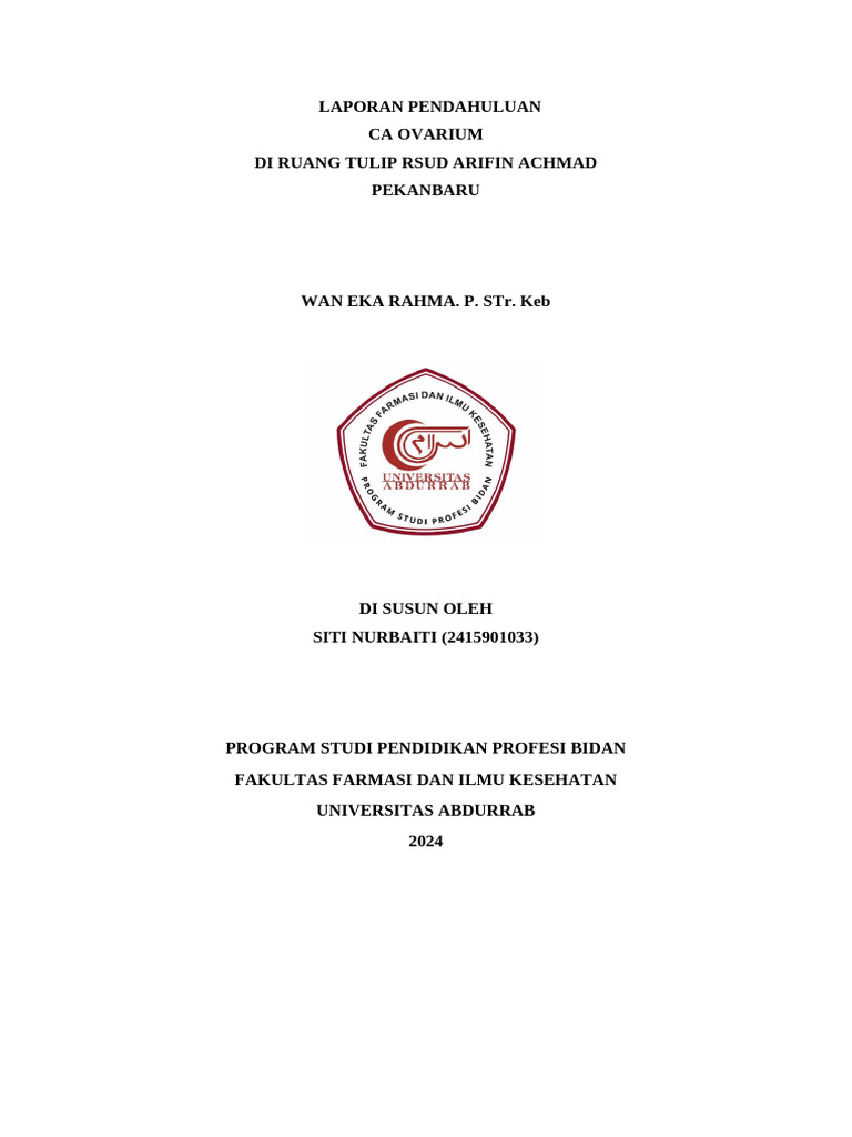 LP Ca Ovarium | PDF