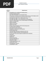 Room Inspection Checklist Template | PDF