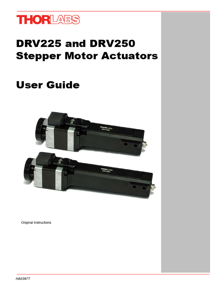 DRV250-Manual | PDF