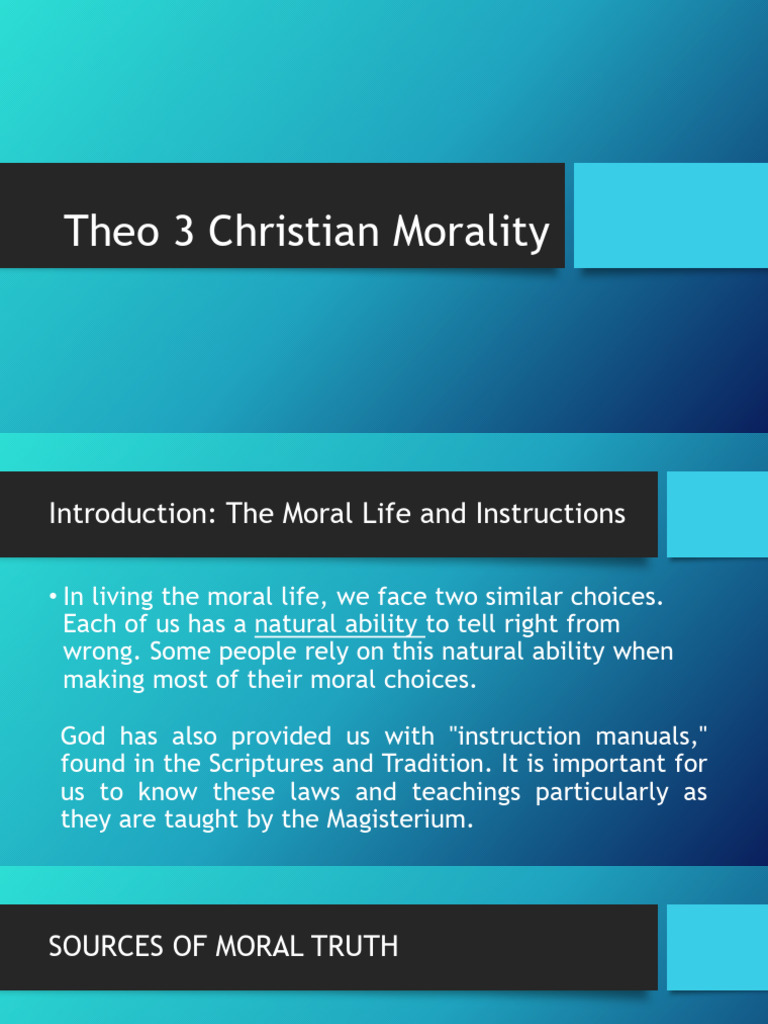Sources of Moral Truth SC | PDF