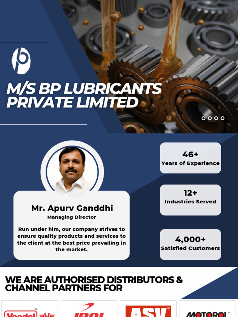 BP Lubricants Company Profile | PDF