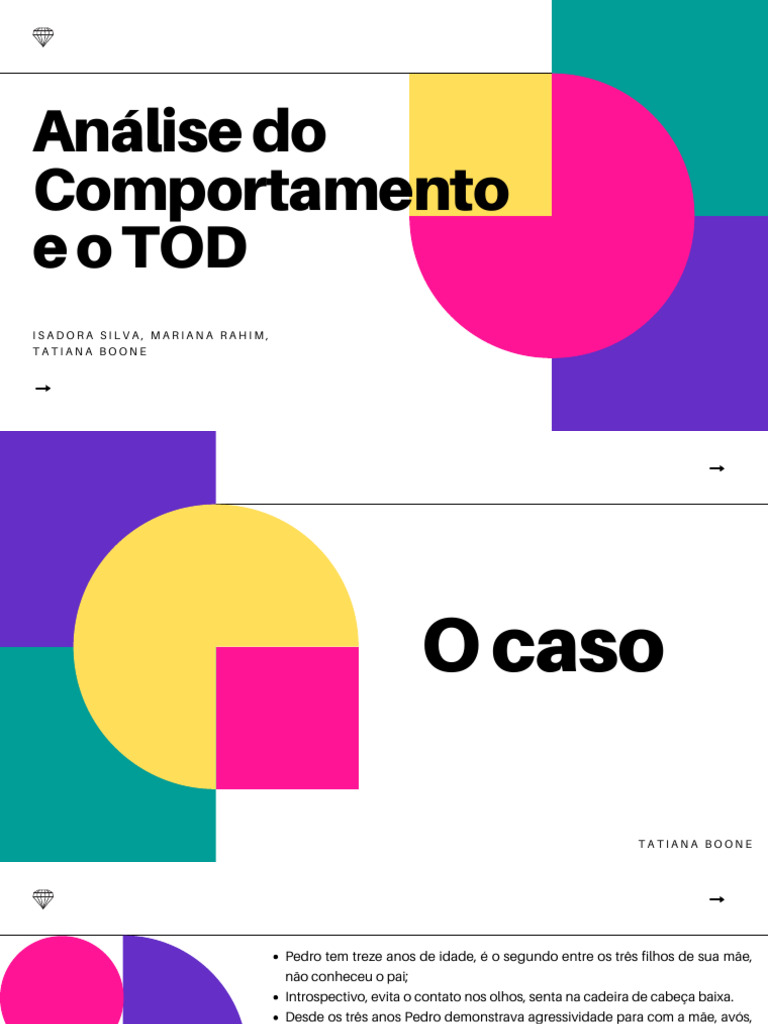 Análise do Comportamento TOD | PDF
