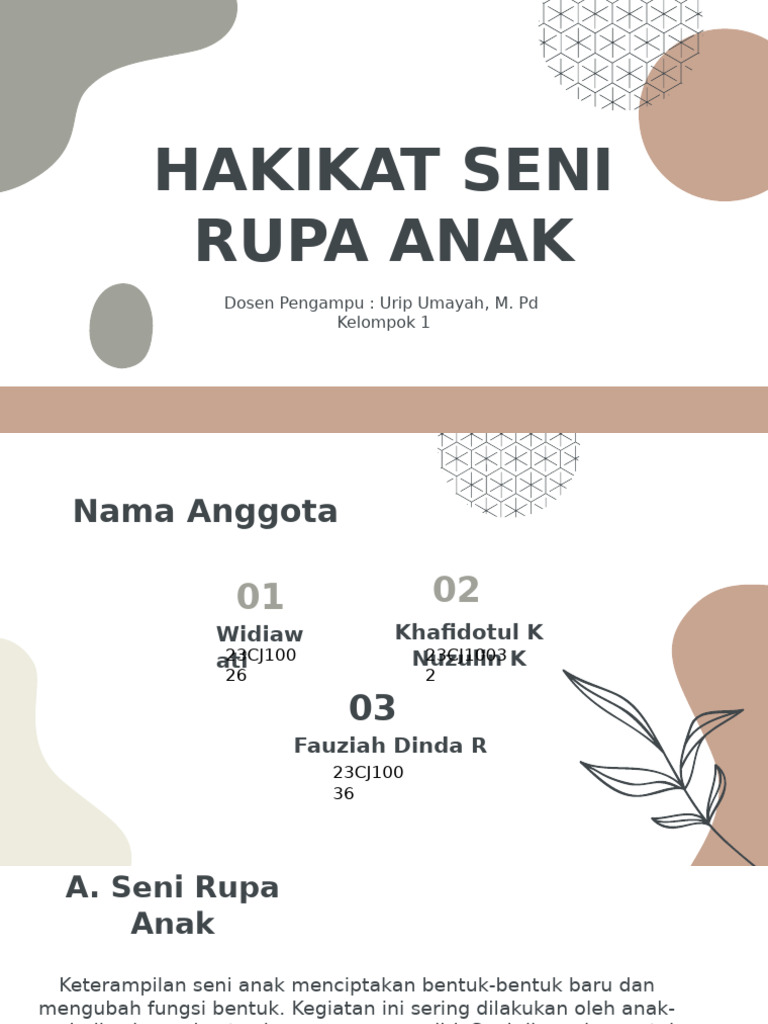 PPT SENI RUPA KEL.1 | PDF