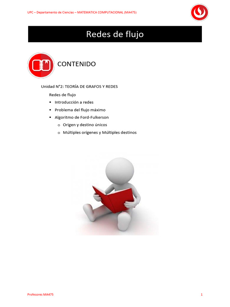Problema Del Flujo Máximo - Algoritmo de Ford-Fulkerson | PDF