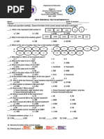 Grade 3 Diagnostic Test | PDF