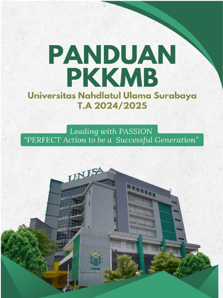 Panduan PKKMB UNUSA 2024 | PDF
